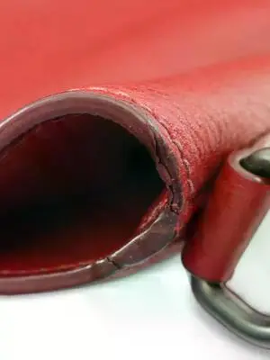 Prada Leather Tote Bag - Red