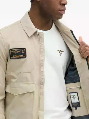 AERONAUTICA MILITARE Patch-detail Mlitary Jacket