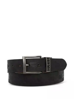 Guess Logo-detail Reversible Belt - Black