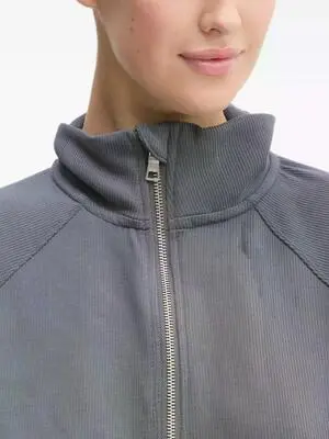 Dkny Ribbed Half-zip Sweatshirt