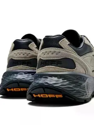 HOFF Panelled Calf Leather-trim Sneakers
