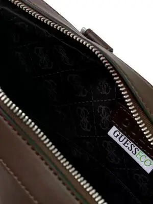 Guess Milano Logo-print Briefcase - Neutrals