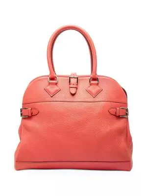 Hermès Clemence Atlas 35 Handbag - Red