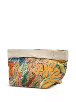 Bimba Y Lola Large Wild Cotton Beach Bag