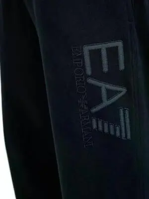 EA7 Logo-embroidered Elasticated-waist Track Pants