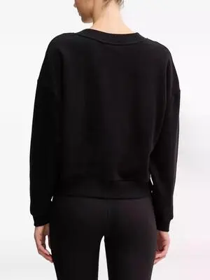 Dkny V-neck Logo-print Sweatshirt