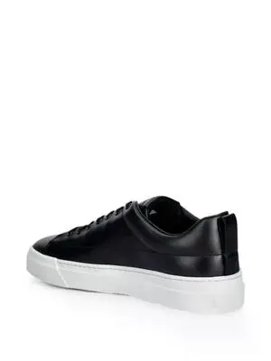 BALDININI Logo-embossed Leather Sneakers