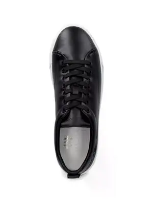 BALDININI Logo-embossed Leather Sneakers