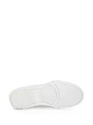 BALDININI Logo-embossed Leather Sneakers