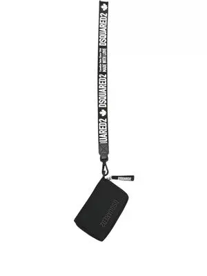 Dsquared2 Raised-logo Continental Wallet - Black