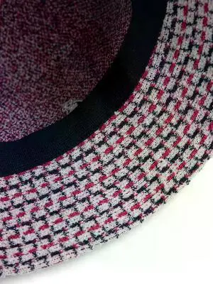 KANGOL Logo-embroidered Patterned Bucket Hat