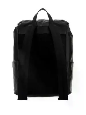 Fendi Flux Buckle Leather Backpack
