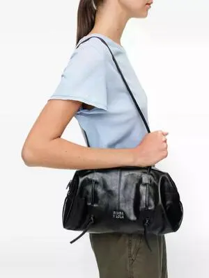 Bimba Y Lola Leather Lolita Bag - Black