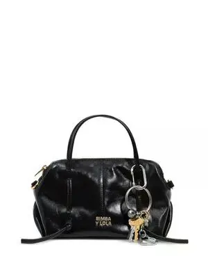 Bimba Y Lola Mini Leather Lolita Bag - Black