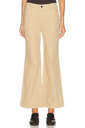 LEMAIRE Flared 5 Pockets - Straw