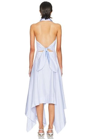 Monse Bunny Ear Tie Handkerchief Dress