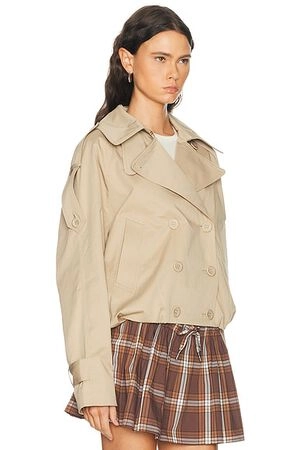 Acne Studios Oleo Twill Trench Jacket
