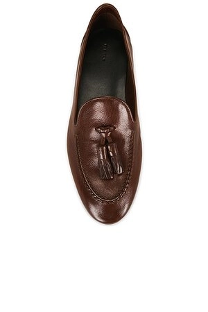 THE ROW Caden Tassel Detail Loafers - Chestnut