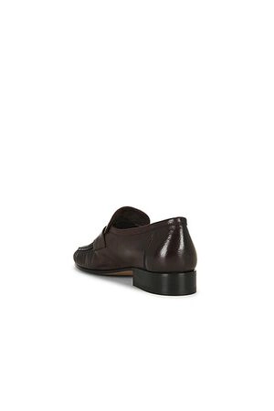 THE ROW Soft Loafer - Deep Brown