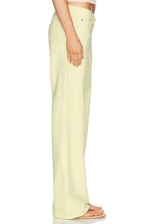 FRAME The Gray Wide Leg Jeans