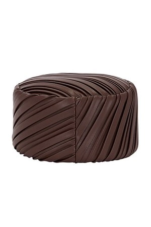 ROWEN ROSE Pleated Pillbox Hat