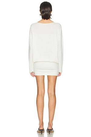 Eterne Boatneck Mini Dress