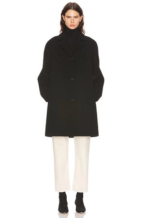 THE ROW Keiran Coat - Black