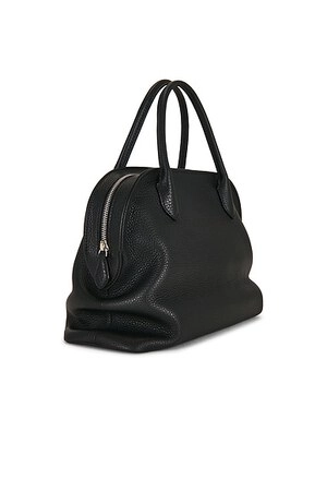 THE ROW Agnes 12 Bag - Black Ans