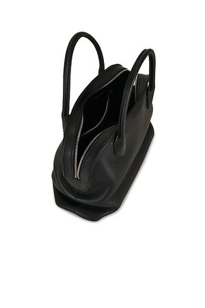 THE ROW Agnes 12 Bag - Black Ans
