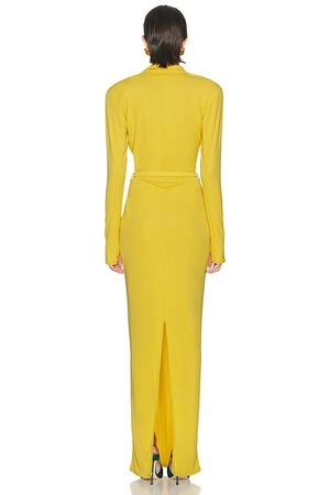 ROWEN ROSE Long Sleeve Jersey Polo Dress