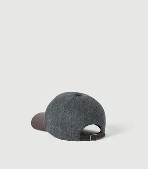 Brunello Cucinelli Virgin Wool Baseball Cap