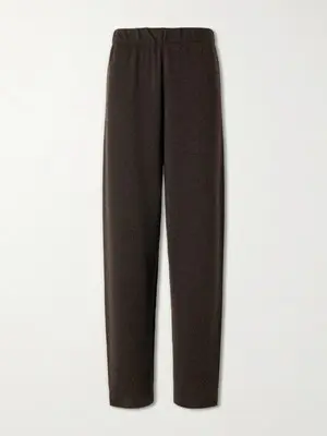 THE ROW Parvi Cashmere Tapered Pants - Brown