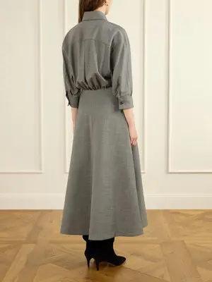 Altuzarra Eleanor Wool-blend Midi Dress