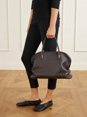 THE ROW Agnes 15 Leather Tote