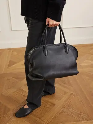THE ROW Agnes 15 Textured-leather Shoulder Bag