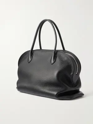 THE ROW Agnes 15 Textured-leather Shoulder Bag