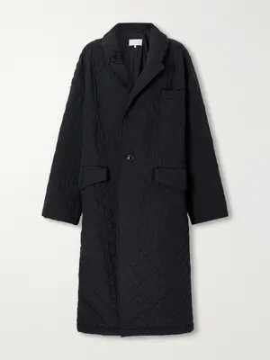 MAISON MARGIELA Quilted Shell Coat