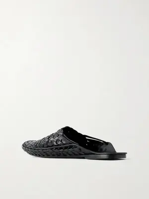 THE ROW Woven Leather Mules