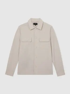 REISS Technical Regular-fit Overshirt