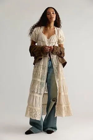 INTIMATELY Dream Haze Maxi Top At - Tea