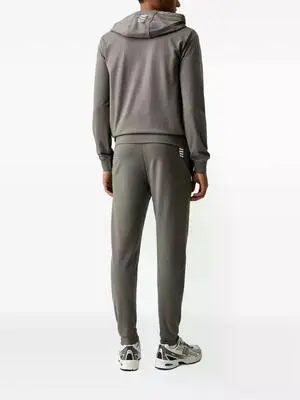 EA7 Logo-print Tracksuit - Grey