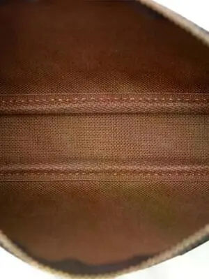 LOUIS VUITTON Monogram Mini Pochette Accessoires Handbag - Brown