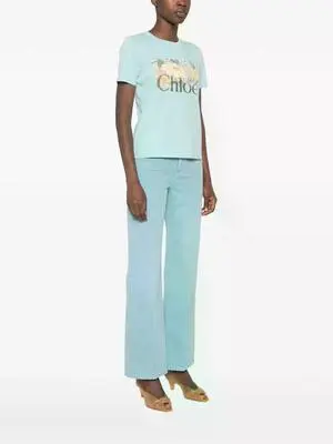 Chloé Flower-print T-shirt