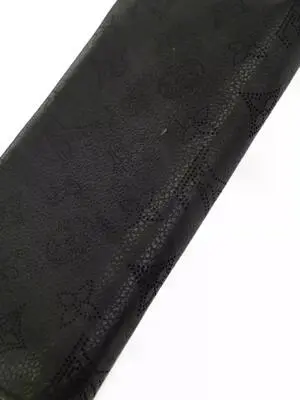 LOUIS VUITTON 2017 Monogram Mahina Zippy Wallet - Black