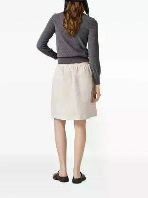 Miu Miu V-neck Wool Cardigan