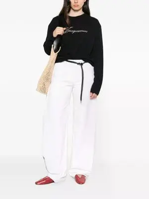 Jacquemus Logo-print Long-sleeve T-shirt