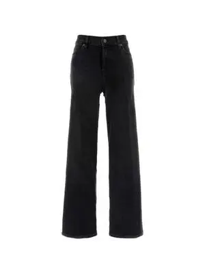 FRAME Le Pixie Stretch-design Jeans - Black