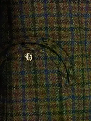 BLAZÉ MILANO Shelley Check-pattern Virgin Wool Blazer