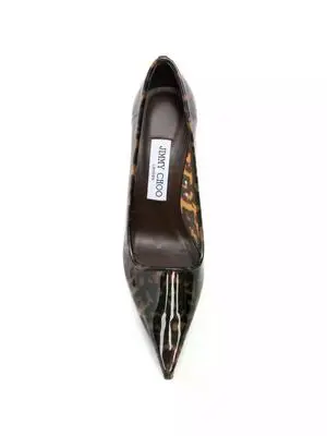 JIMMY CHOO Ixia Tortoise-pattern Pumps