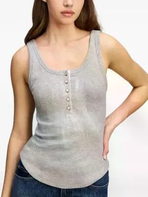 Cinq À Sept Ripley Ribbed Tank Top